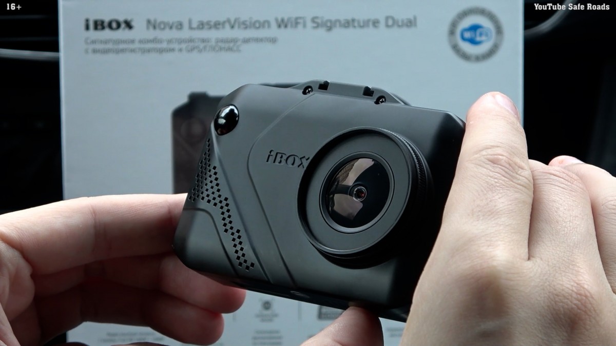 iBOX Nova LaserVision WiFi Signature Dual Обзор на двухкамерный ...